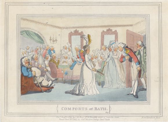 Bonhams : ROWLANDSON (THOMAS) The Comforts of Bath, Bath, 1857