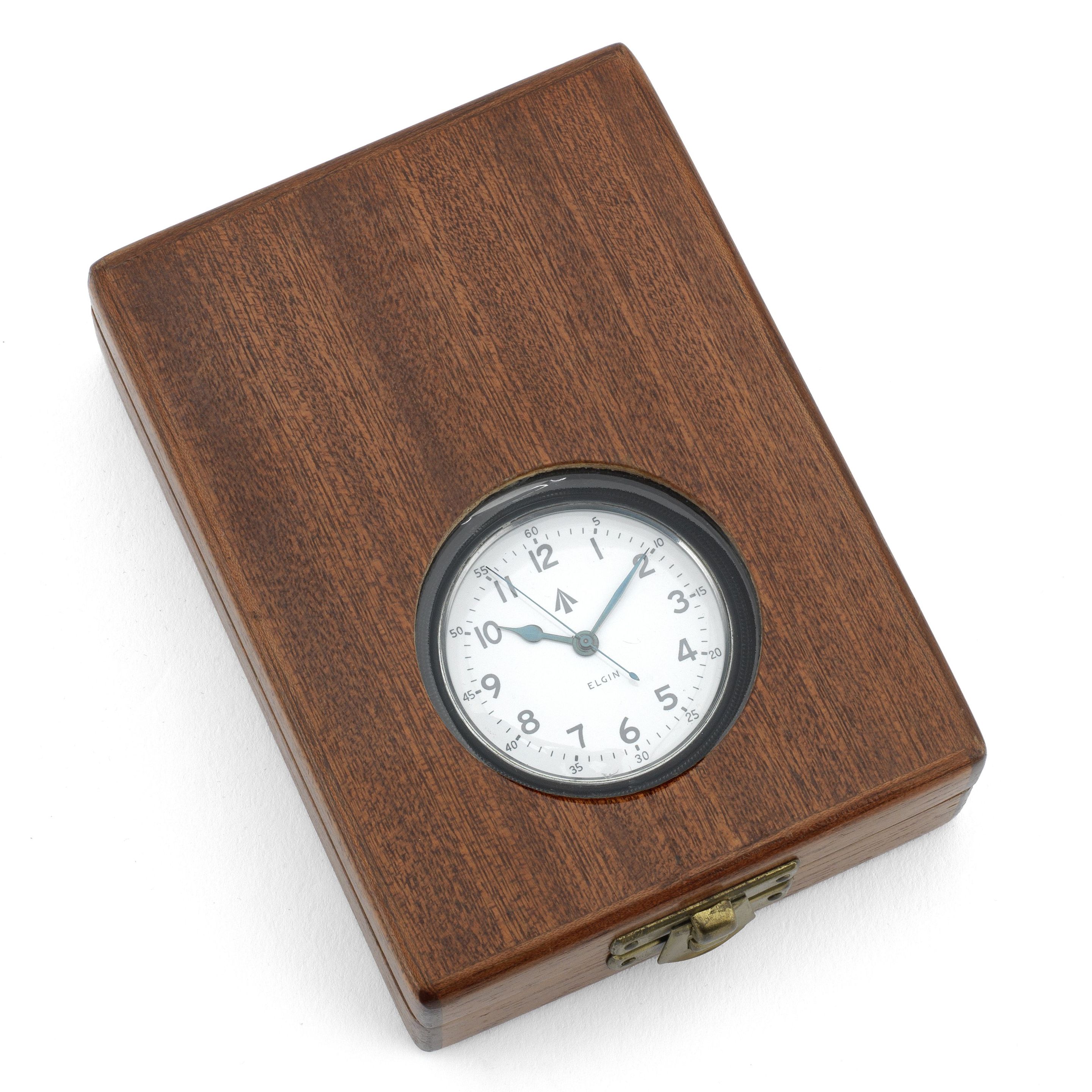 Bonhams : Elgin. A stainless steel keyless wind open face military ...