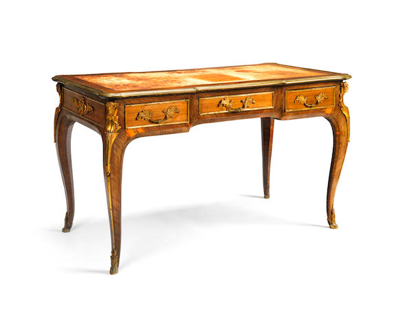 Bonhams An Anglo French 19th Century Gilt Bronze Mounted Kingwood
