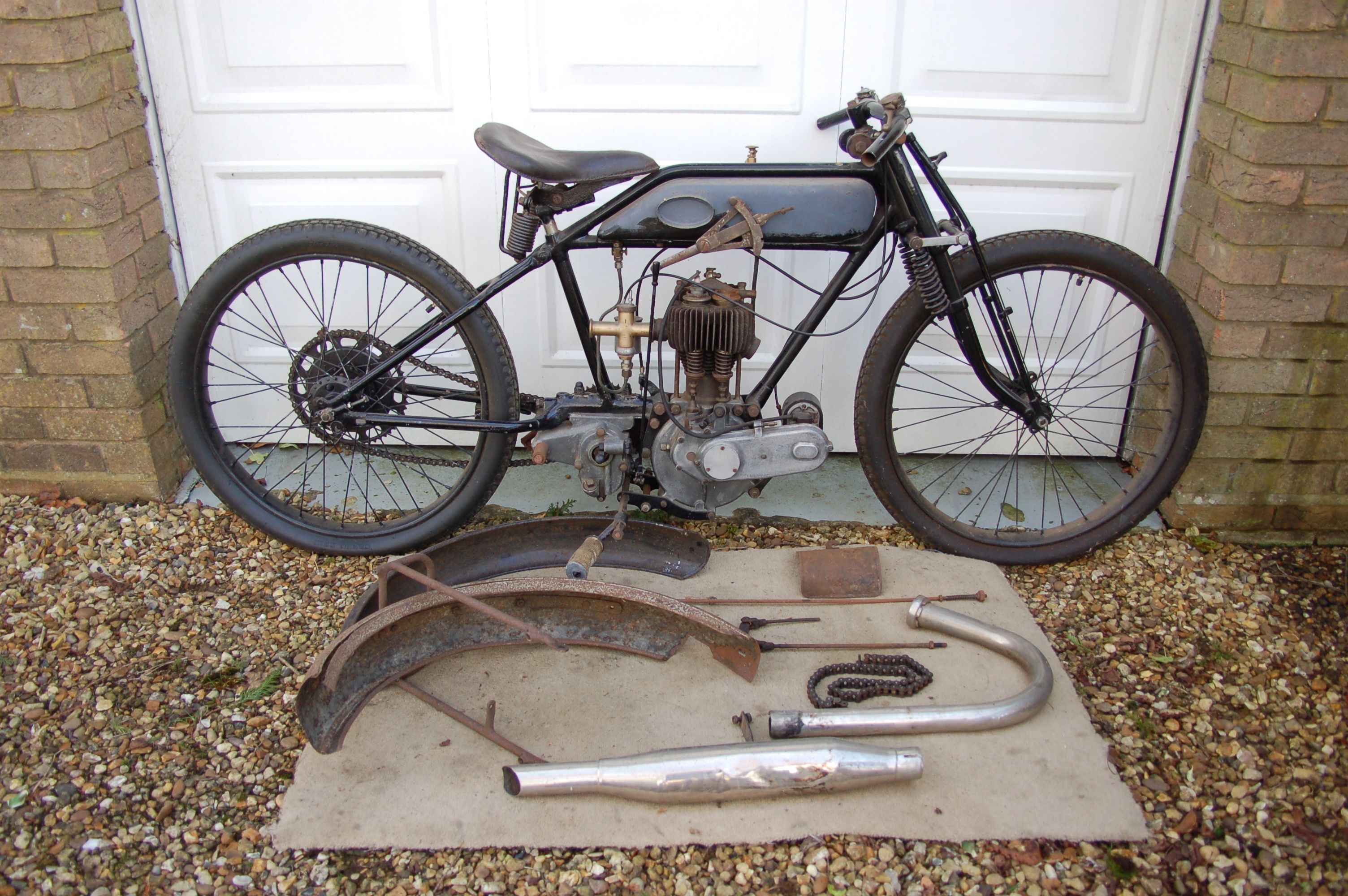Bonhams Cars : 1925 AJS 2¾hp Project Frame no. to be advised Engine no. 57788