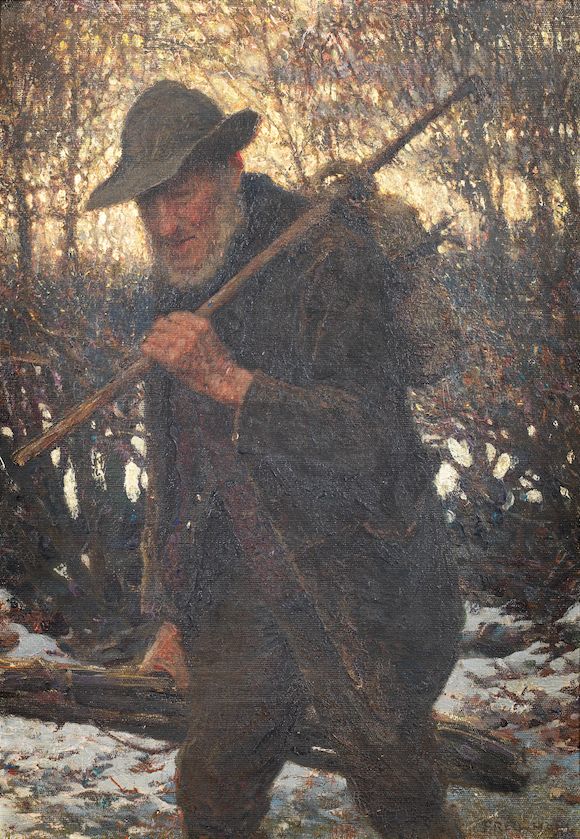 Bonhams : Frederick Hall (British, 1860-1948) Winter