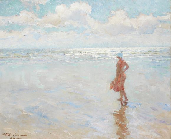 Bonhams : Charles Garabed Atamian (Armenian, 1872-1947) Gazing out to sea