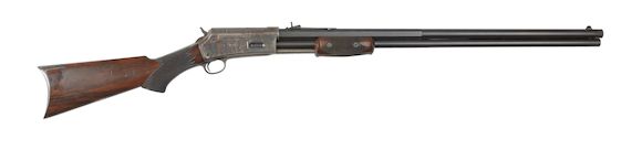 Bonhams : A .40-60-260 'Lightning Large Frame' pump-action rifle by ...
