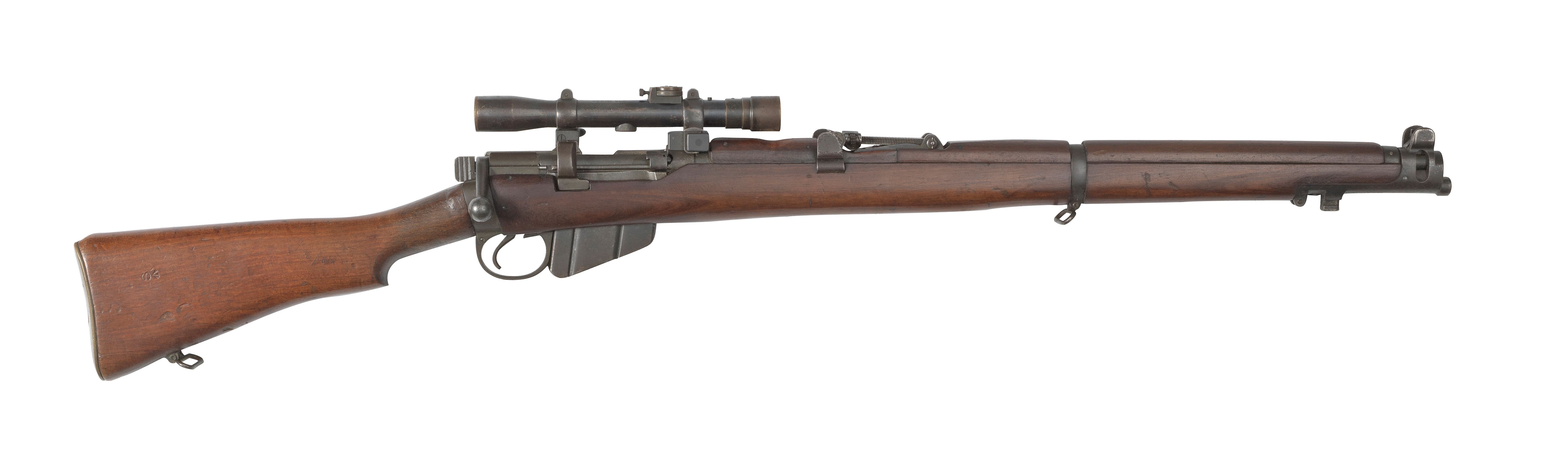 Bonhams : A .303 Lithgow No. 1 SMLE MKIII bolt-magazine sniper rifle ...
