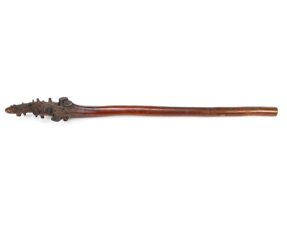Bonhams : A Fijian root club or Nokonoko