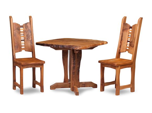 Bonhams : The Workshop of Tim Stead (2000-2013), A burr-elm dining ...