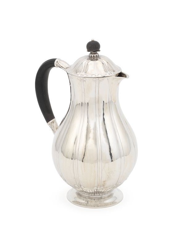 Bonhams : JOHAN ROHDE DESIGN FOR GEORG JENSEN A Danish silver pot ...