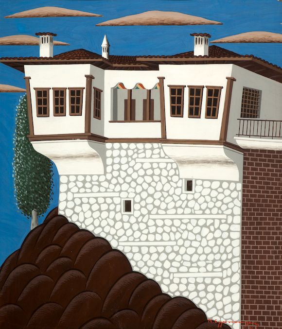 Bonhams : Nikos Engonopoulos (Greek, 1910-1985) House in Northern ...