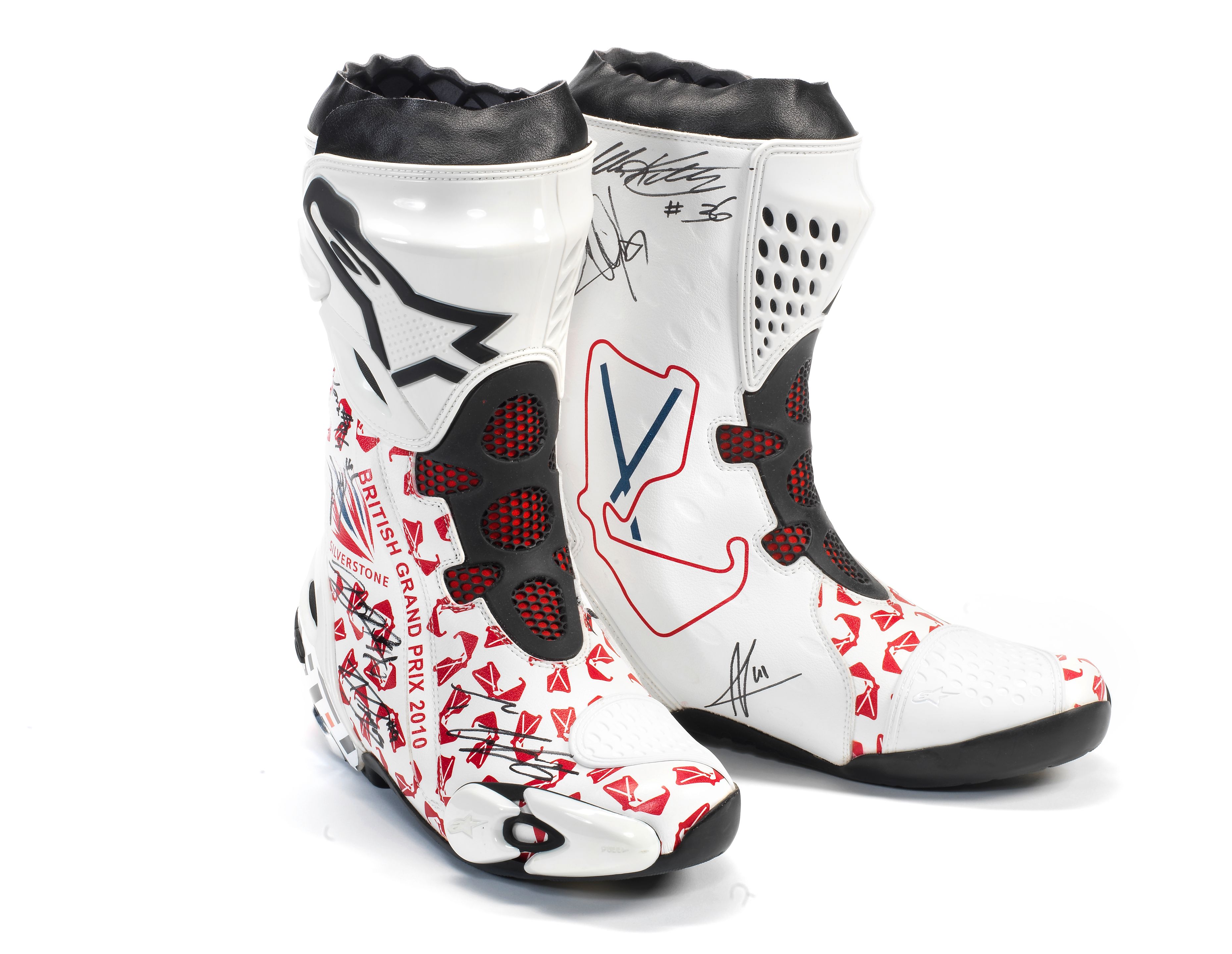 Bonhams Cars : A pair of Alpinestars "2010 Silverstone British Grand ...
