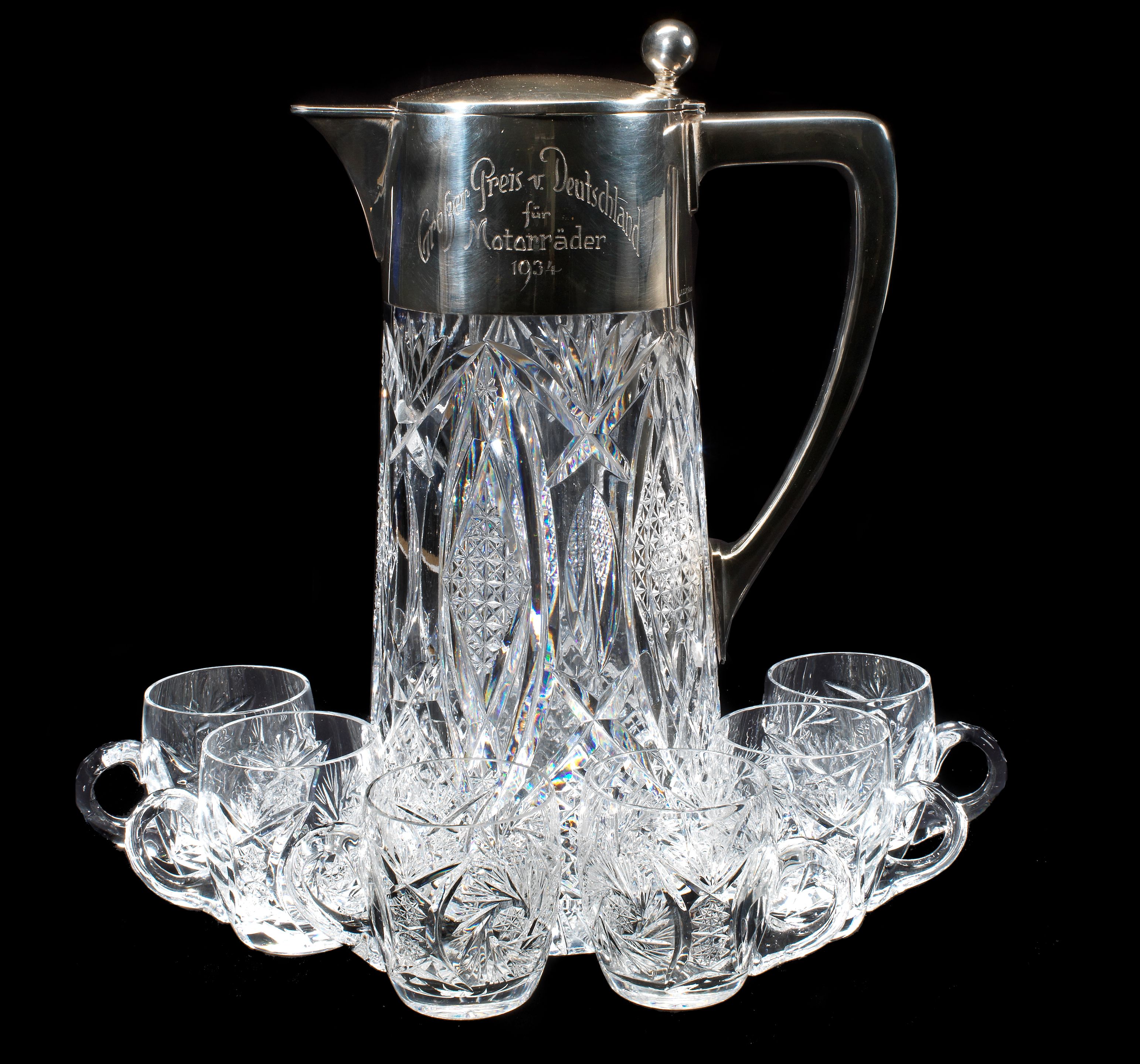 Bonhams Cars : A 1934 German Grand Prix winner's presentation silver ...