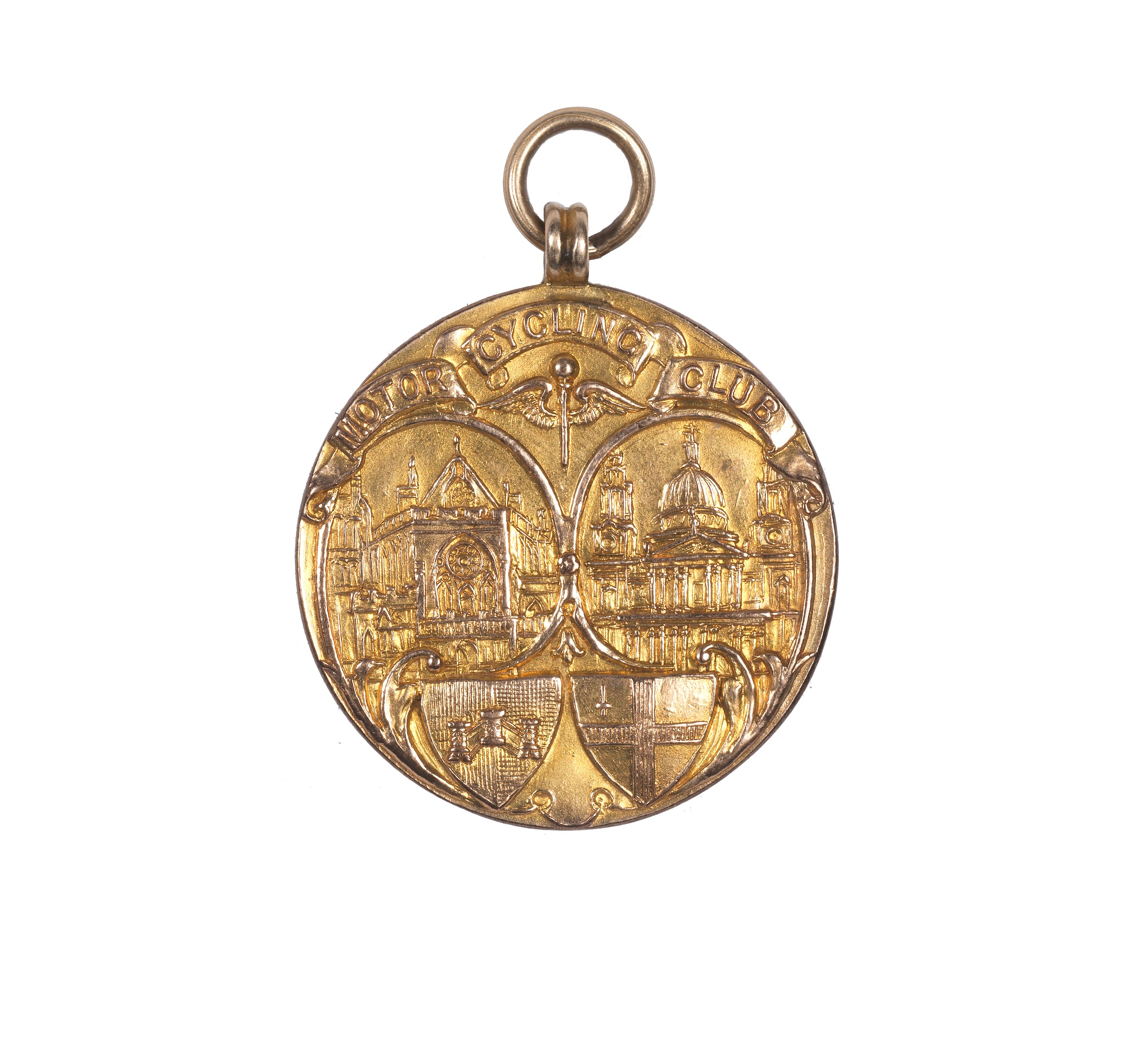 Bonhams Cars : A 1910 MCC Exeter Trail gold finisher's medal, awarded ...