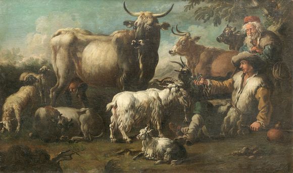Bonhams : Circle of Cajetan Roos, called Gaetano de Rosa (Rome 1690 ...