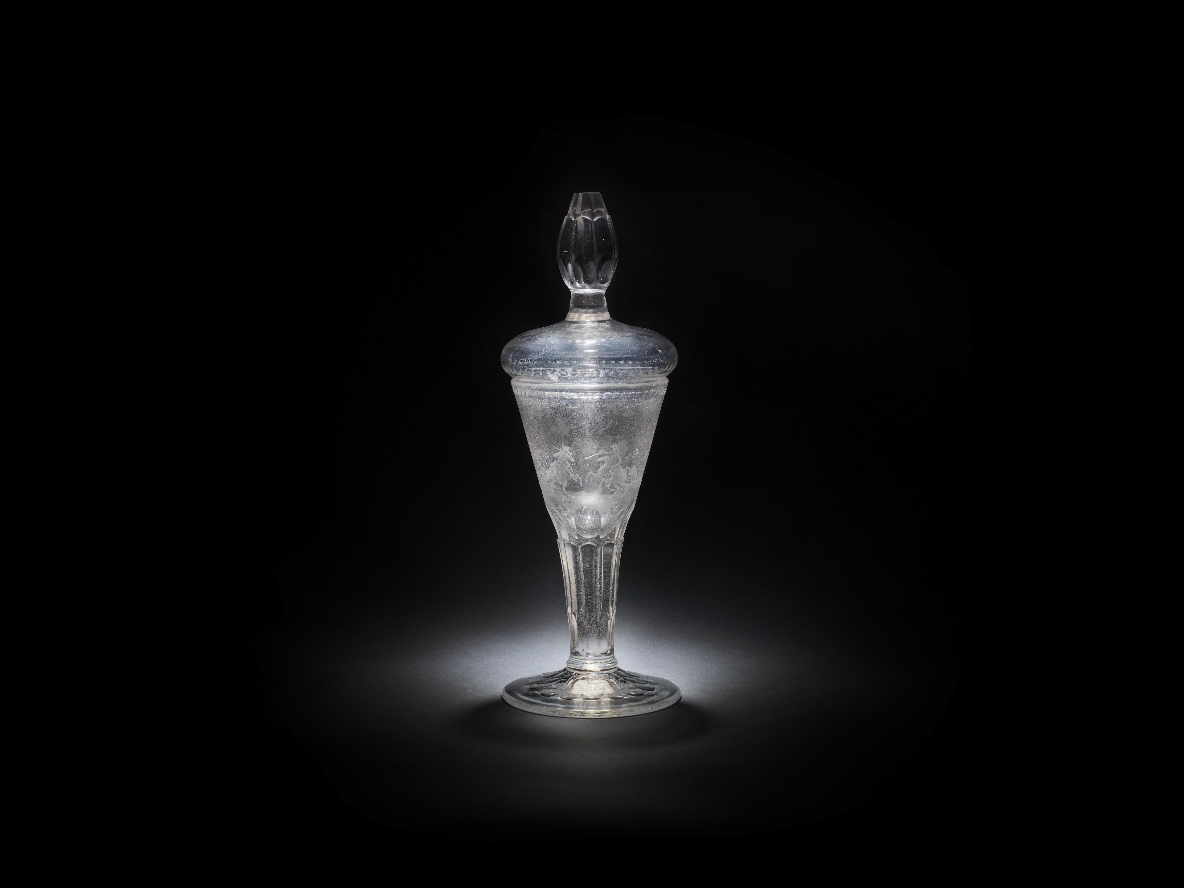 Bonhams A Potsdam Goblet And Cover Attributed To Elias Rosbach Early