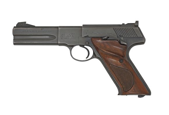Bonhams : A .22(L.R.) 'Match Target' semi-automatic pistol by Colt, no ...