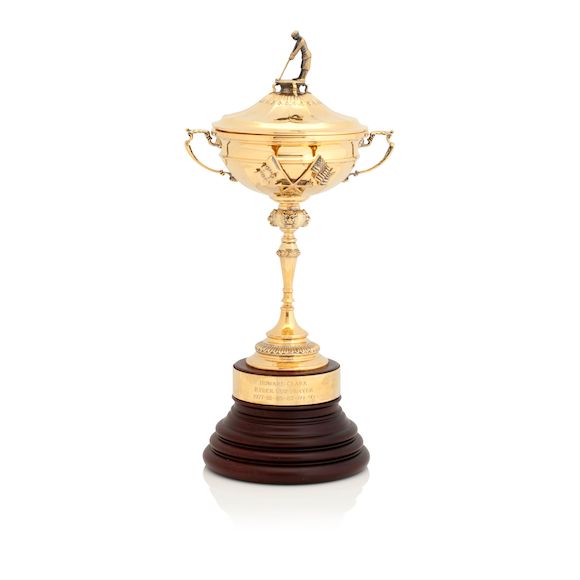 Bonhams : HOWARD CLARK'S SILVER GILT REPLICA RYDER CUP TROPHYBy Asprey ...