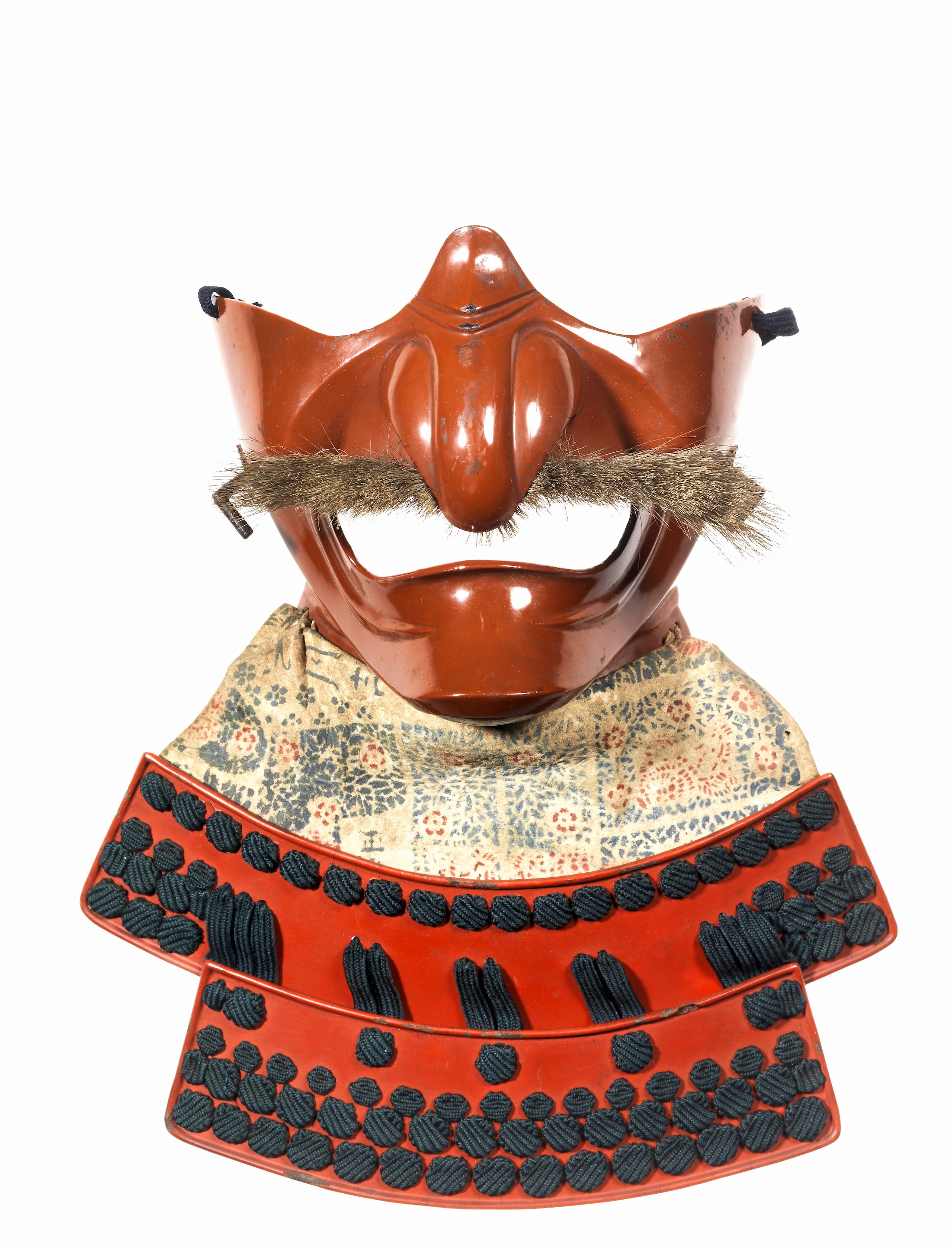 Bonhams : A menpo (half mask) Edo period (1615-1868), 19th century