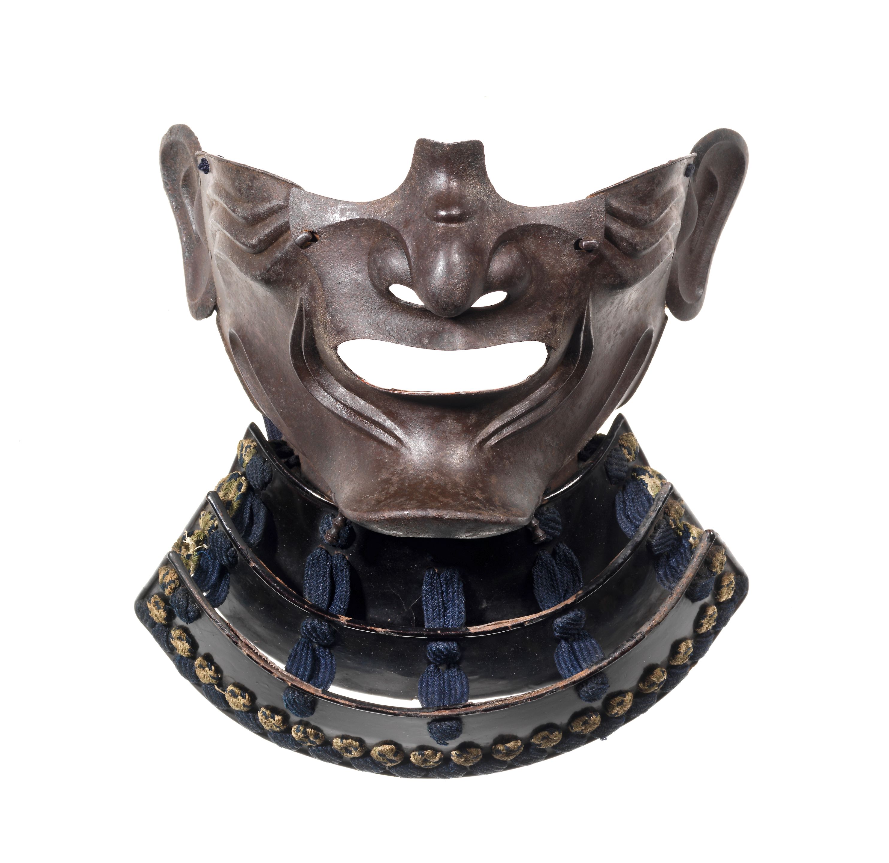 Bonhams : A menpo (half mask) Edo period (1615-1868), 18th/19th century