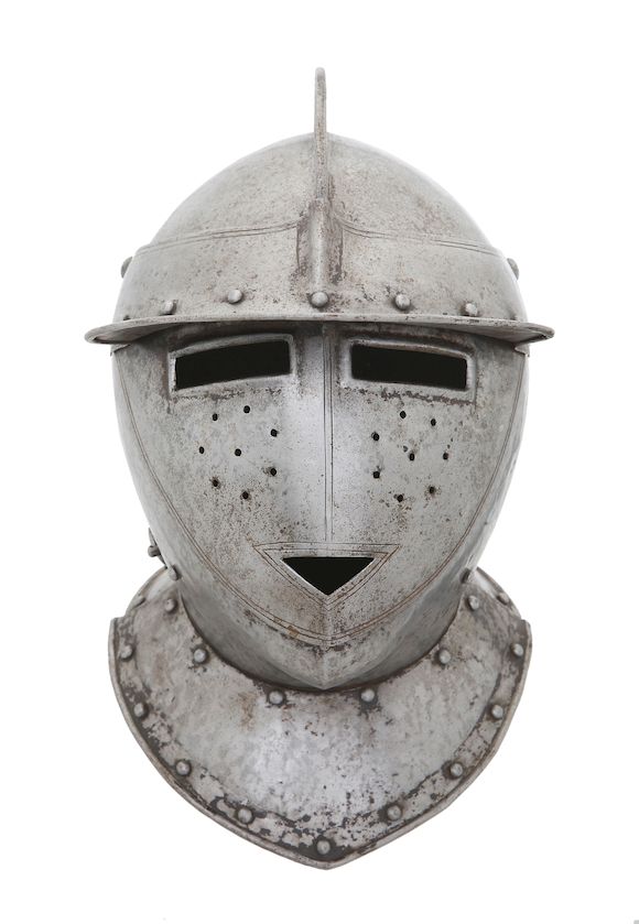 Bonhams : A North Italian close-helmet of so-called 'Savoyard' type