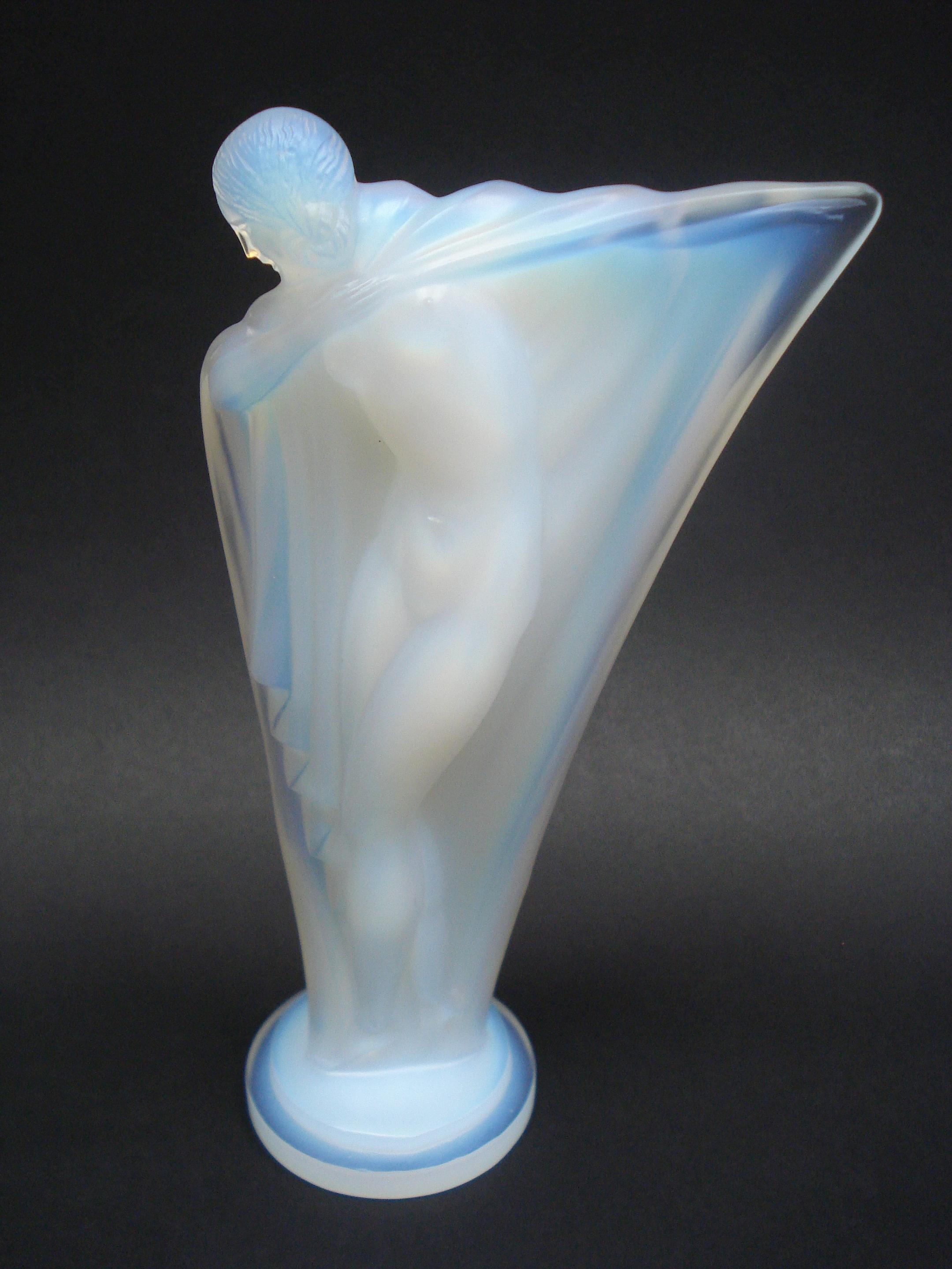 Bonhams Isadora An Opalescent Glass Statue By Lucille Sevin For