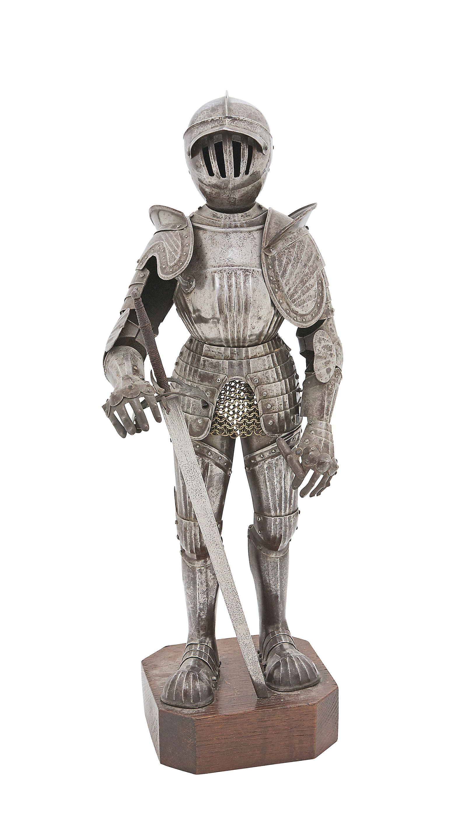 Bonhams : A Miniature 'Maximilian' Full Armour In Mid-16th Century Style