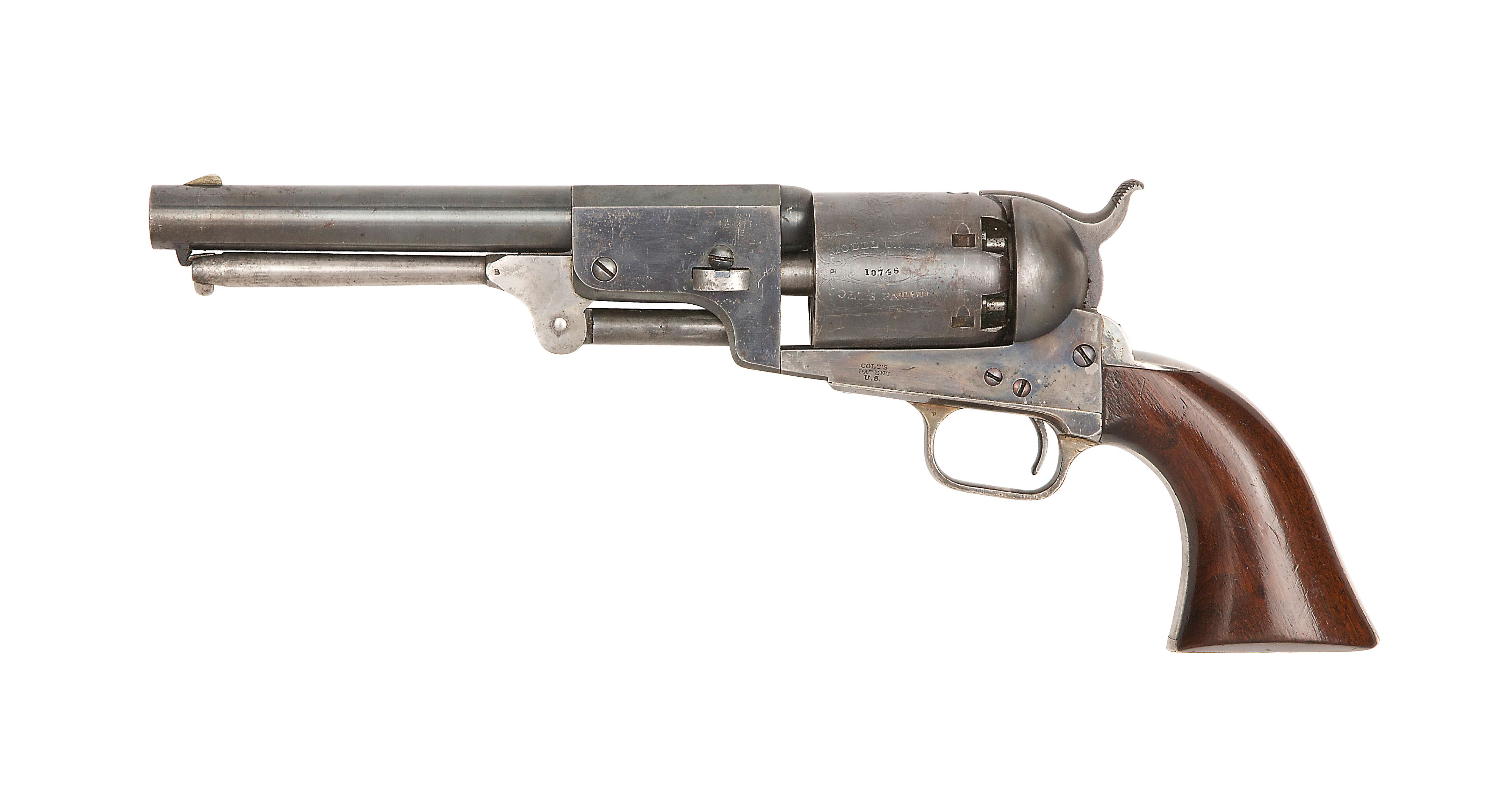 Bonhams : A Fine Colt Third Model Dragoon Percussion Revolver