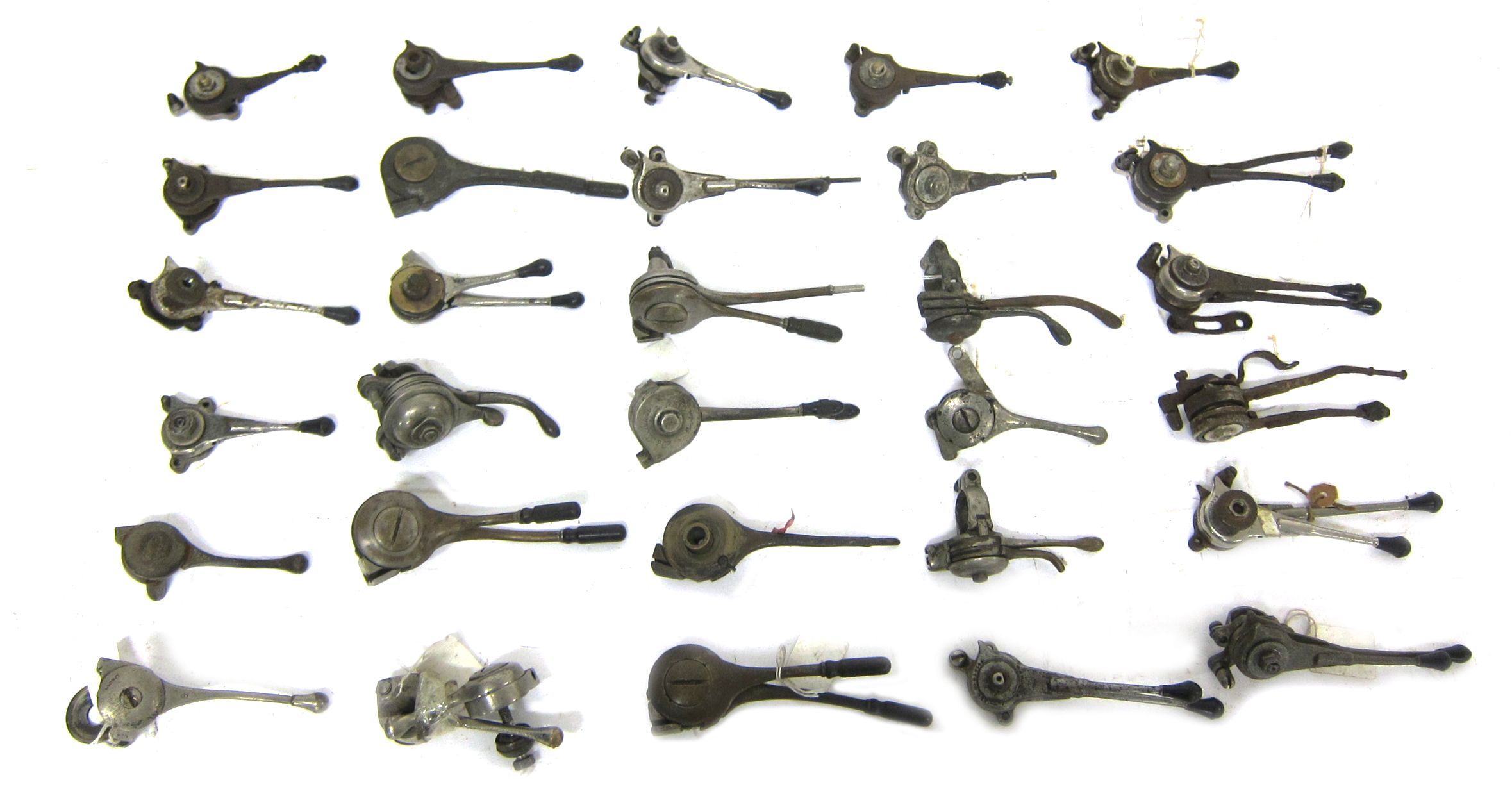 Bonhams Cars : An assortment of mainly Vintage/Veteran control levers ...