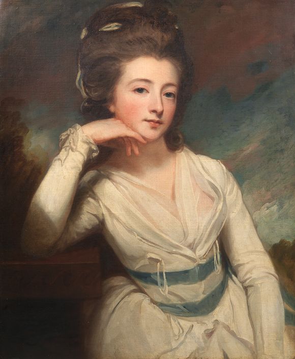 Bonhams : George Romney (Beckside 1734-1802 Kendal) Portrait of ...