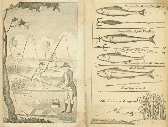 Bonhams : COLE (RALPH) The Young Angler's Pocket Companion, 1795--The Gentleman Angler, [c.1740 ...