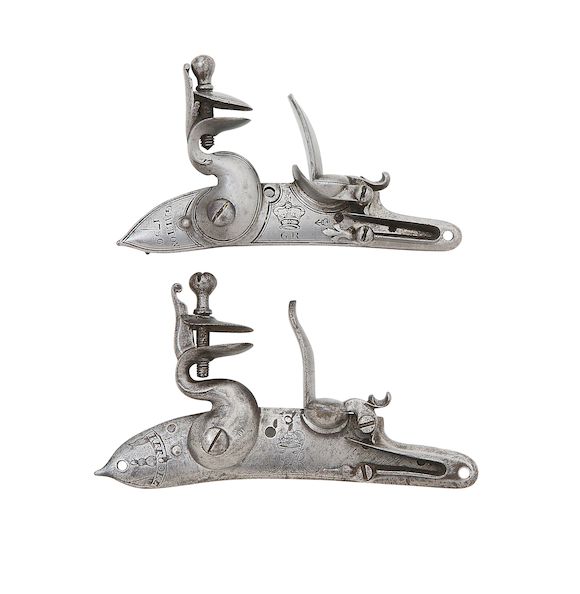 Bonhams : A Rare James II Period Flintlock Mechanism For A Musket, And ...