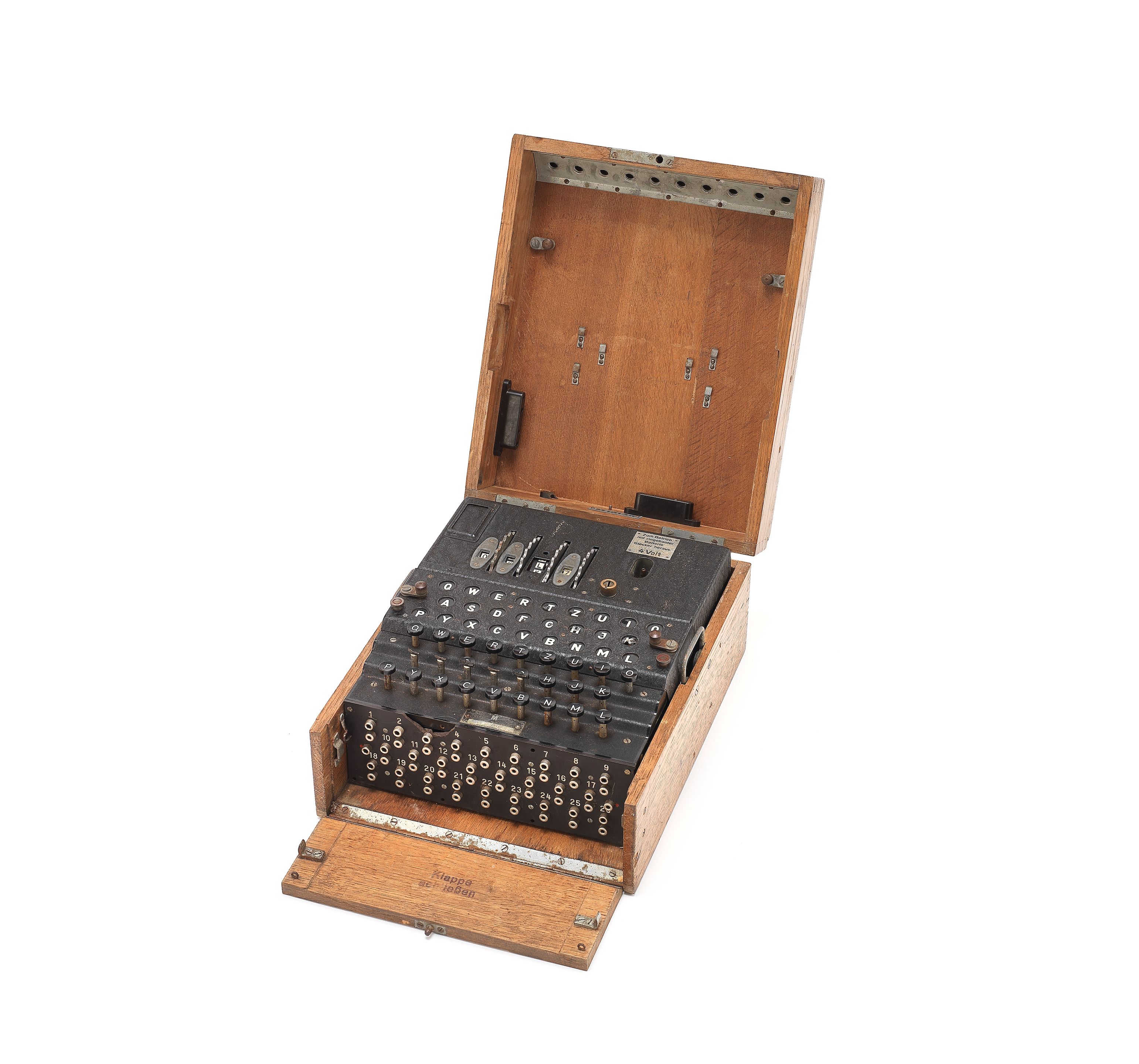 Bonhams : A rare 4-rotor Enigma U-Boot Kriegsmarine, manufactured by ...