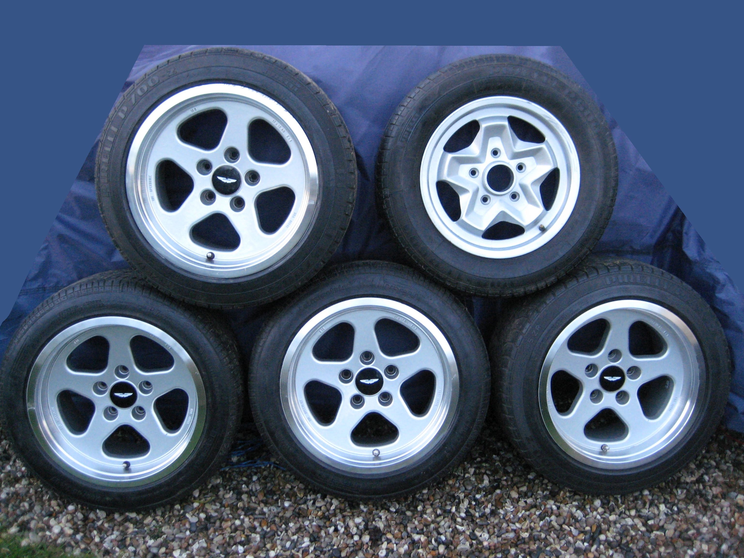 Bonhams Cars : A set of four Ruf Speedline 17 inch alloy wheels to fit ...