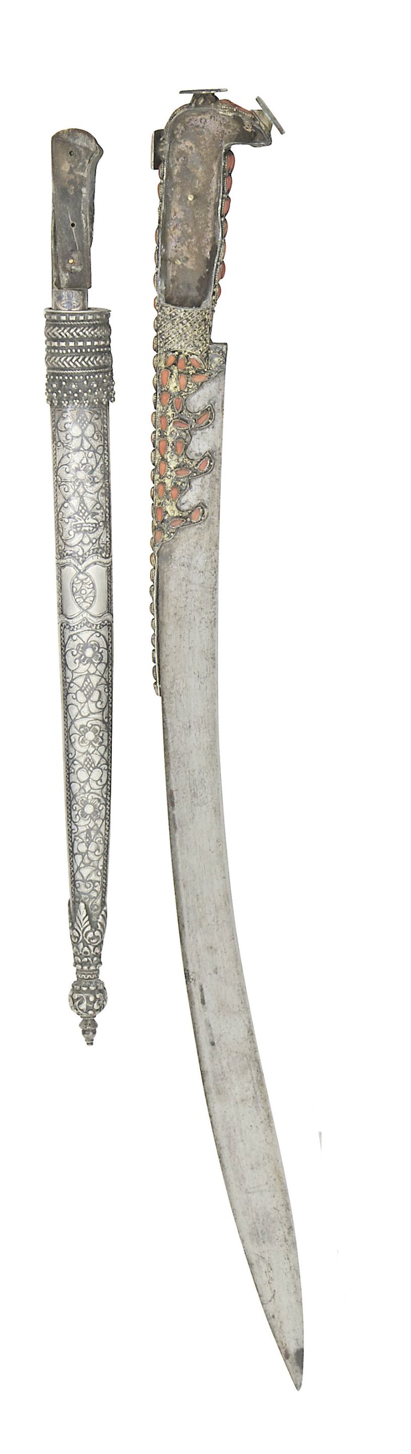Bonhams : A Turkish Yataghan, And A Balkan Yataghan