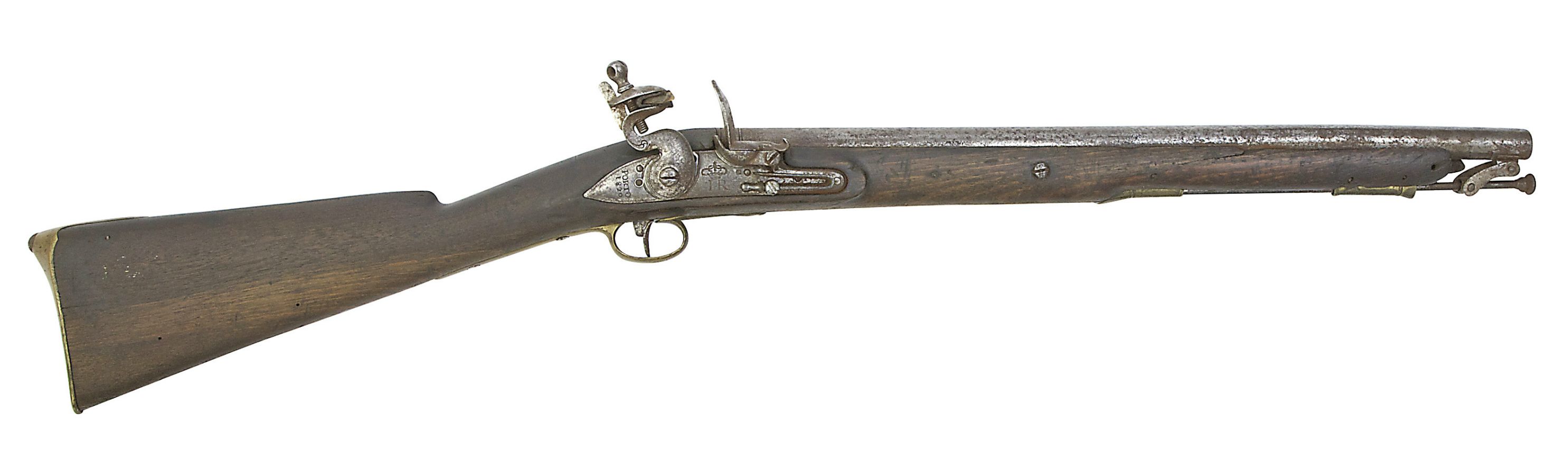 Bonhams : A Rare Portuguese Contract 18-Bore Flintlock Cavalry Carbine ...