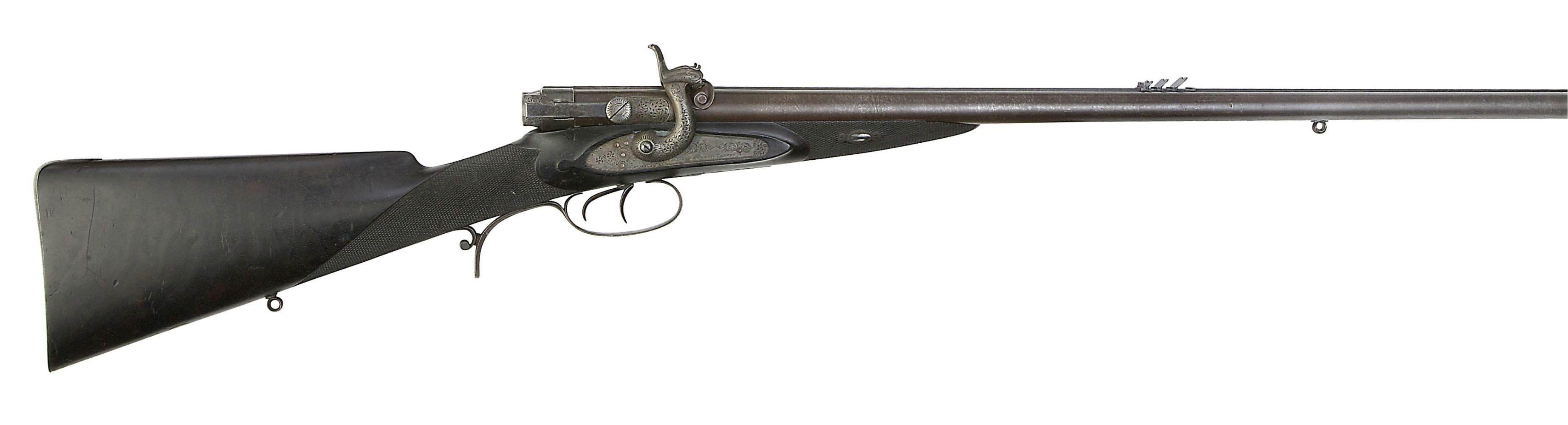 Bonhams : A Rare 30-Bore Terry's Patent Breech-Loading D.B. Percussion ...