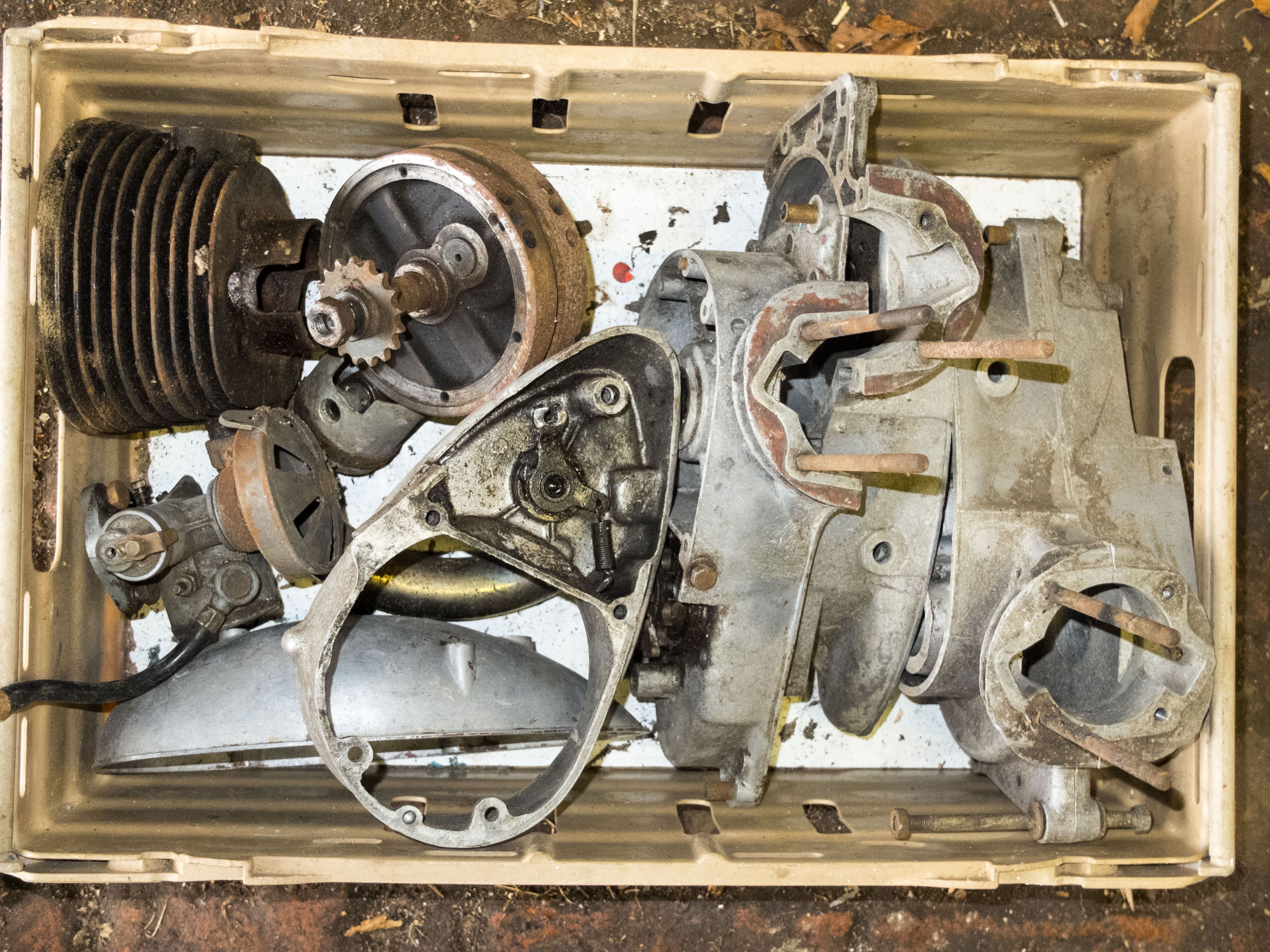 Bonhams Cars : A quantity of BSA and Triumph spares, ((Qty))