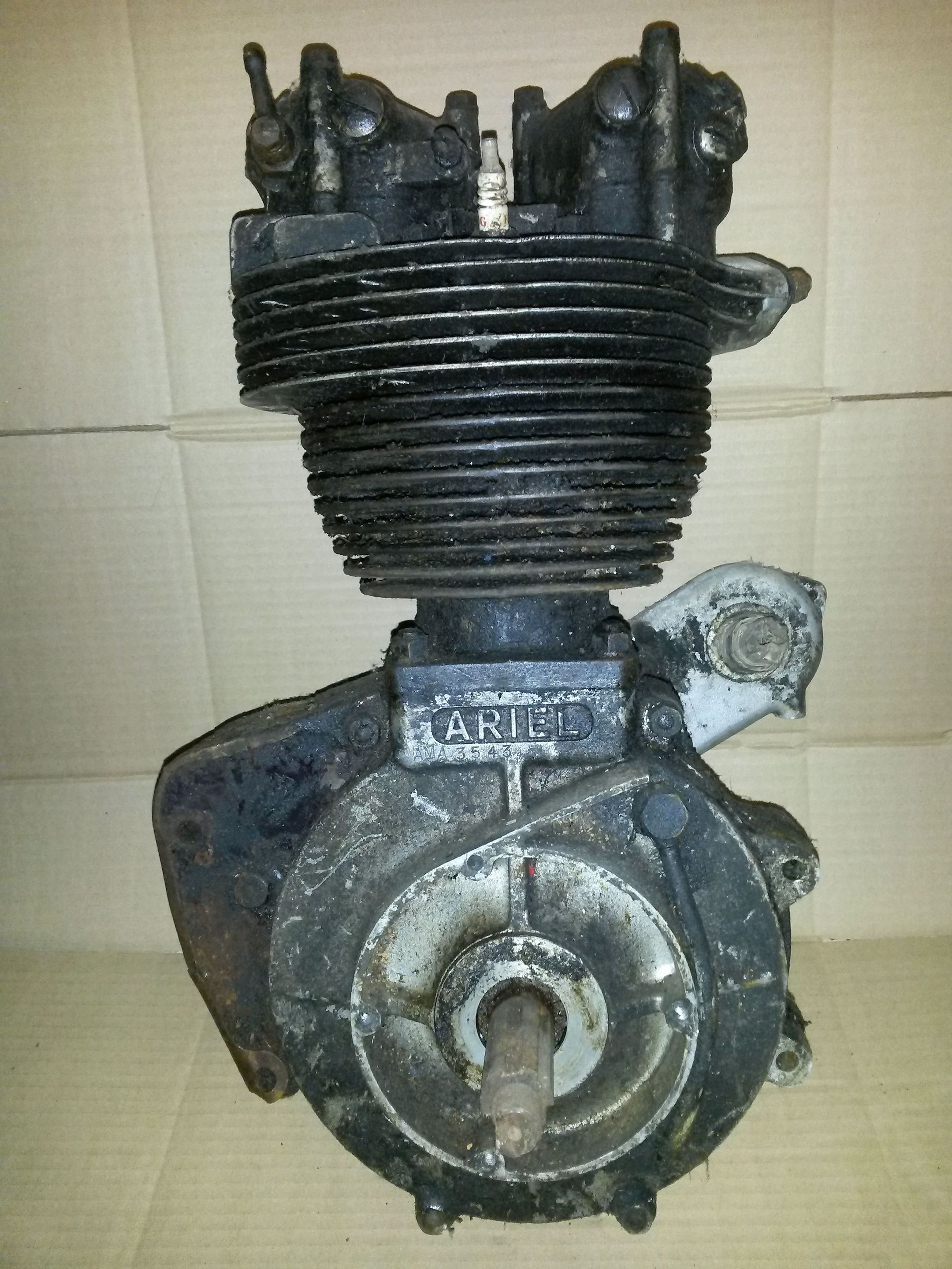 Bonhams Cars : An Ariel NH 350cc Engine,