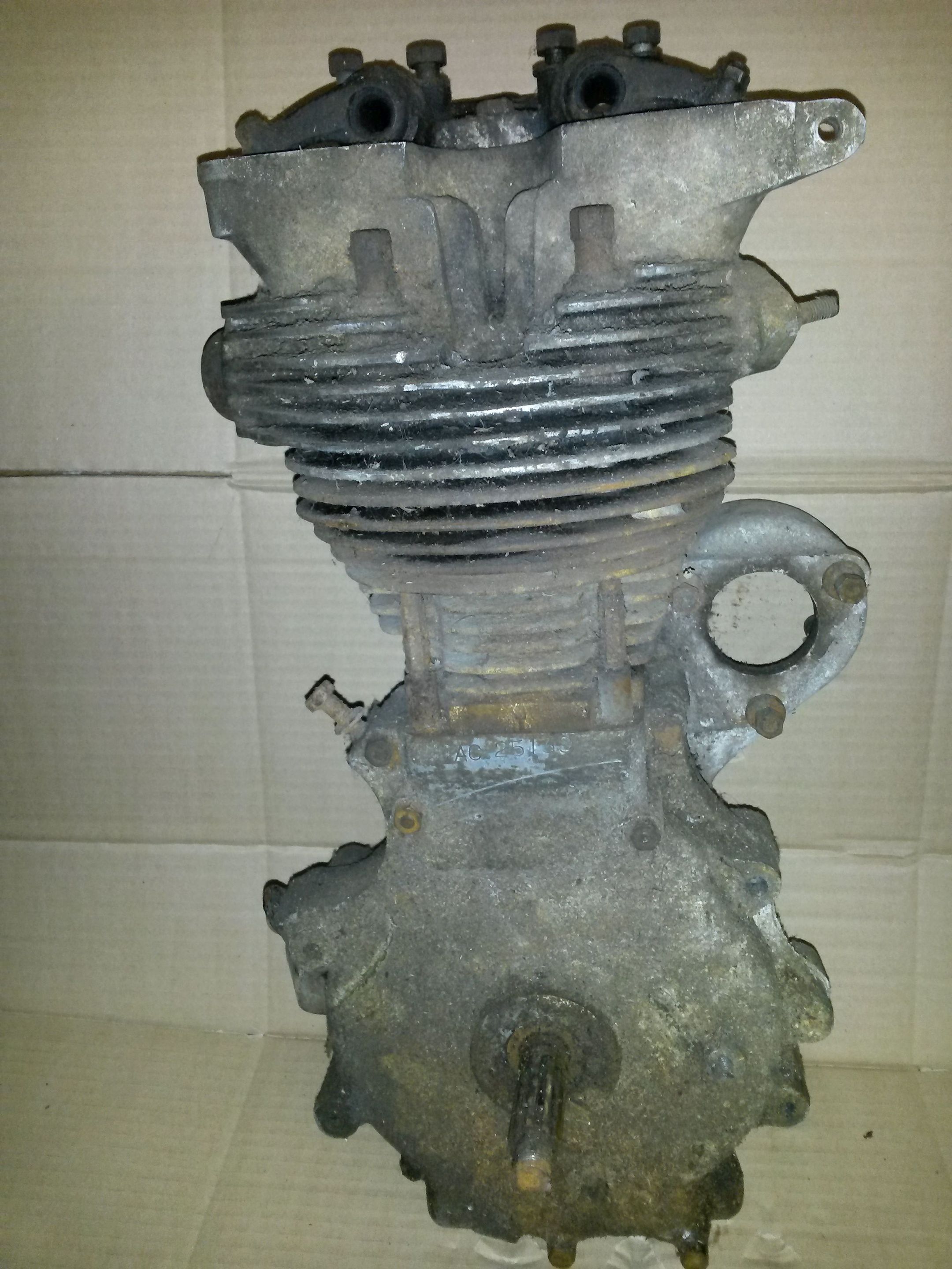 Bonhams Cars : A Velocette MAC Engine,