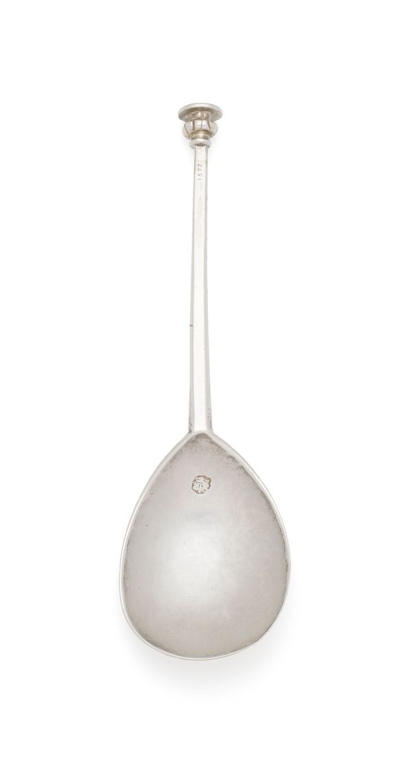Bonhams : An Elizabeth I silver seal top spoon maker's mark a sun in splendour, see Jackson's ...
