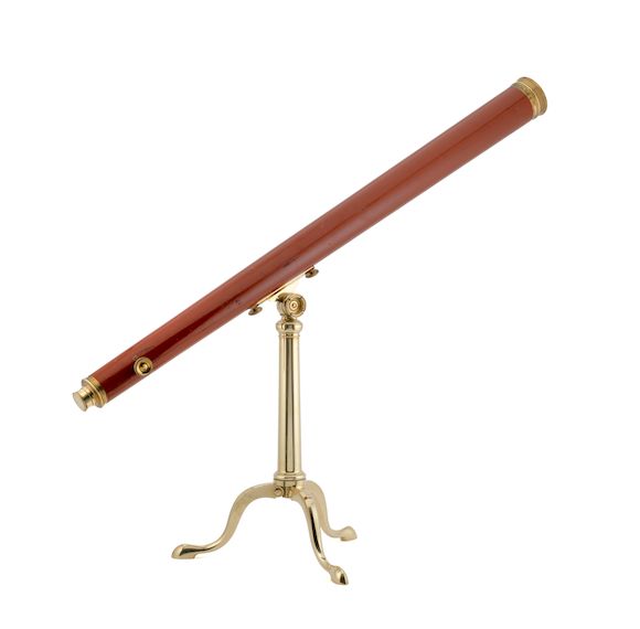 Bonhams : A 3 inch Dollond mahogany refracting telescope on stand ...
