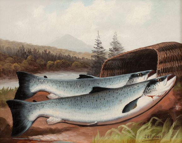 Bonhams : John Bucknell Russell (British, born circa 1819-1893) A pair ...