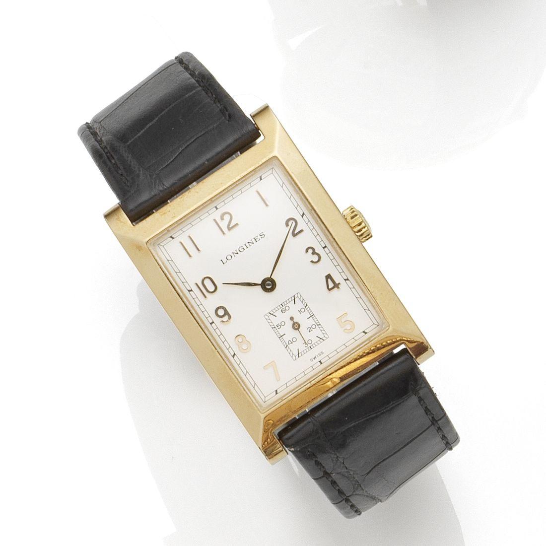 Bonhams Longines An 18k Gold Limited Edition Manual Wind Wristwatch