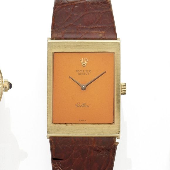 Bonhams : Rolex. An 18K gold manual wind wristwatch Cellini, Ref:4027 ...