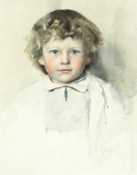 Bonhams : Thomas Cooper Gotch (British, 1854-1931) 'Little Boo'