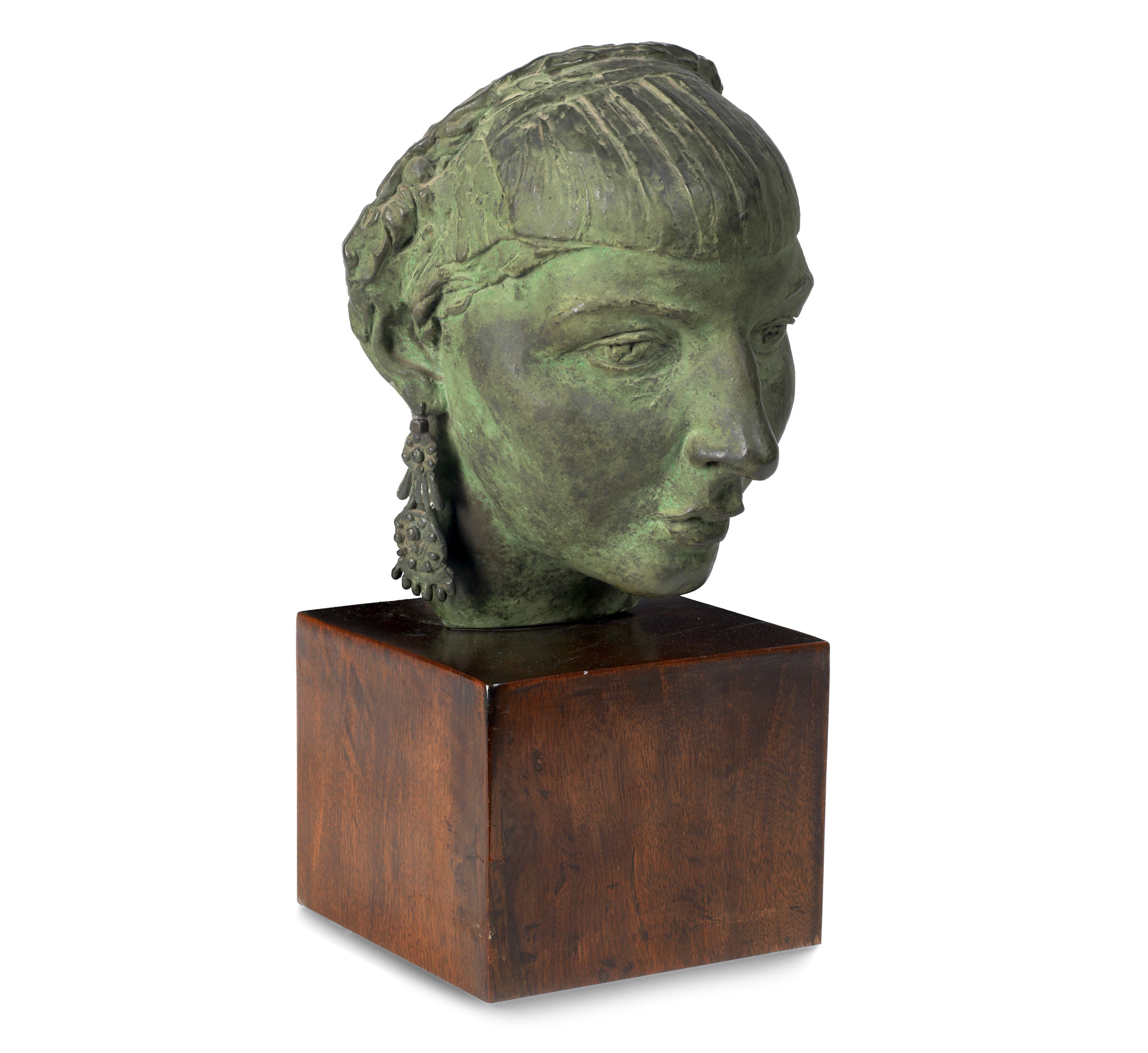 Bonhams : Sir Jacob Epstein (British, 1880-1959) Second Portrait of Mrs ...