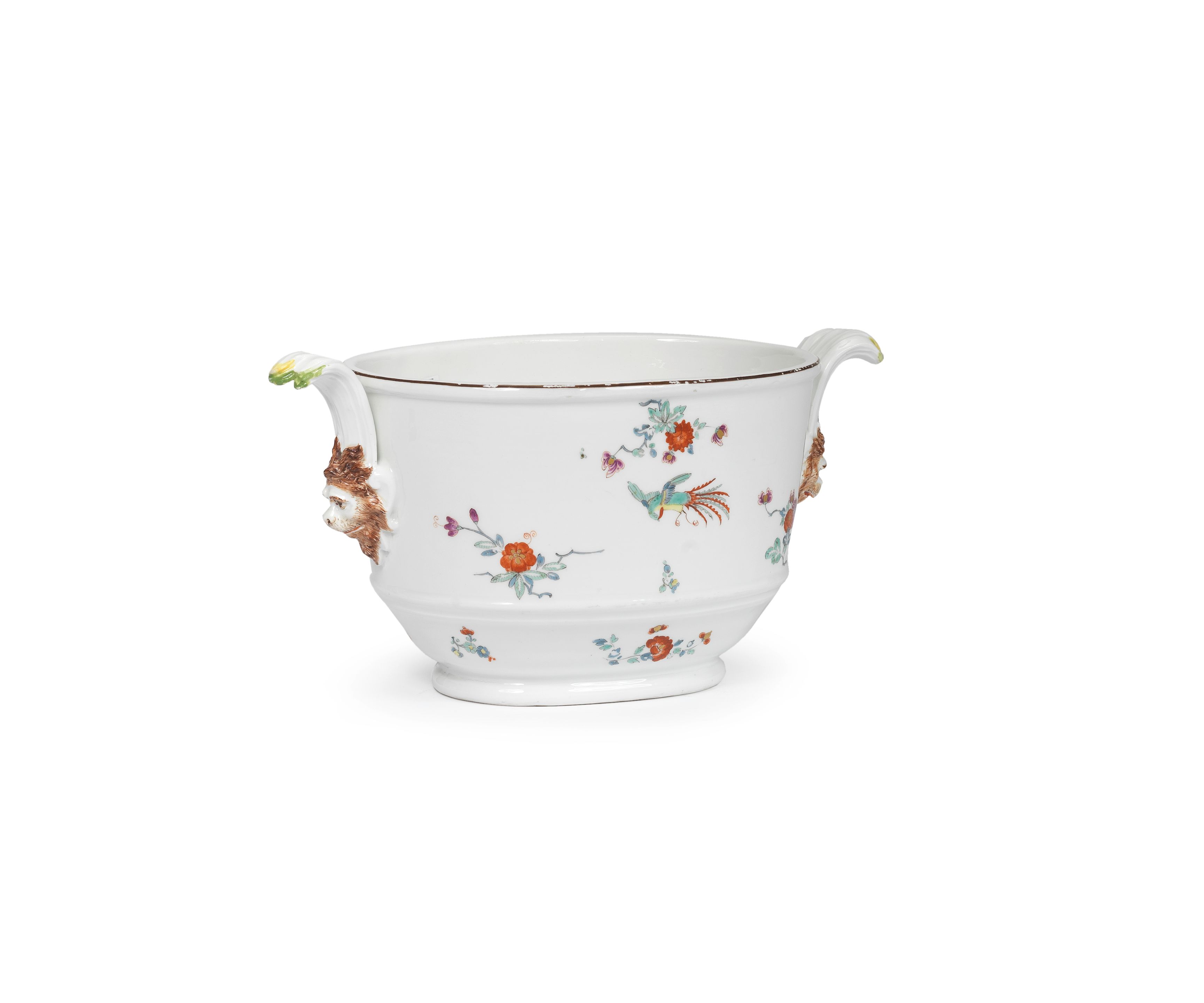 Bonhams : A Meissen double-handled cachepot, circa 1740