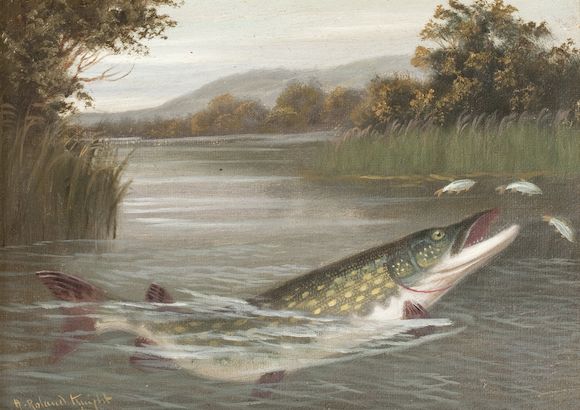 Bonhams : A. Roland Knight (British, active 1879-1921) Feeding Time ...