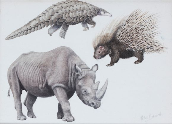 Bonhams : Peter Barrett (British, born 1935) A collection of thirty two ...