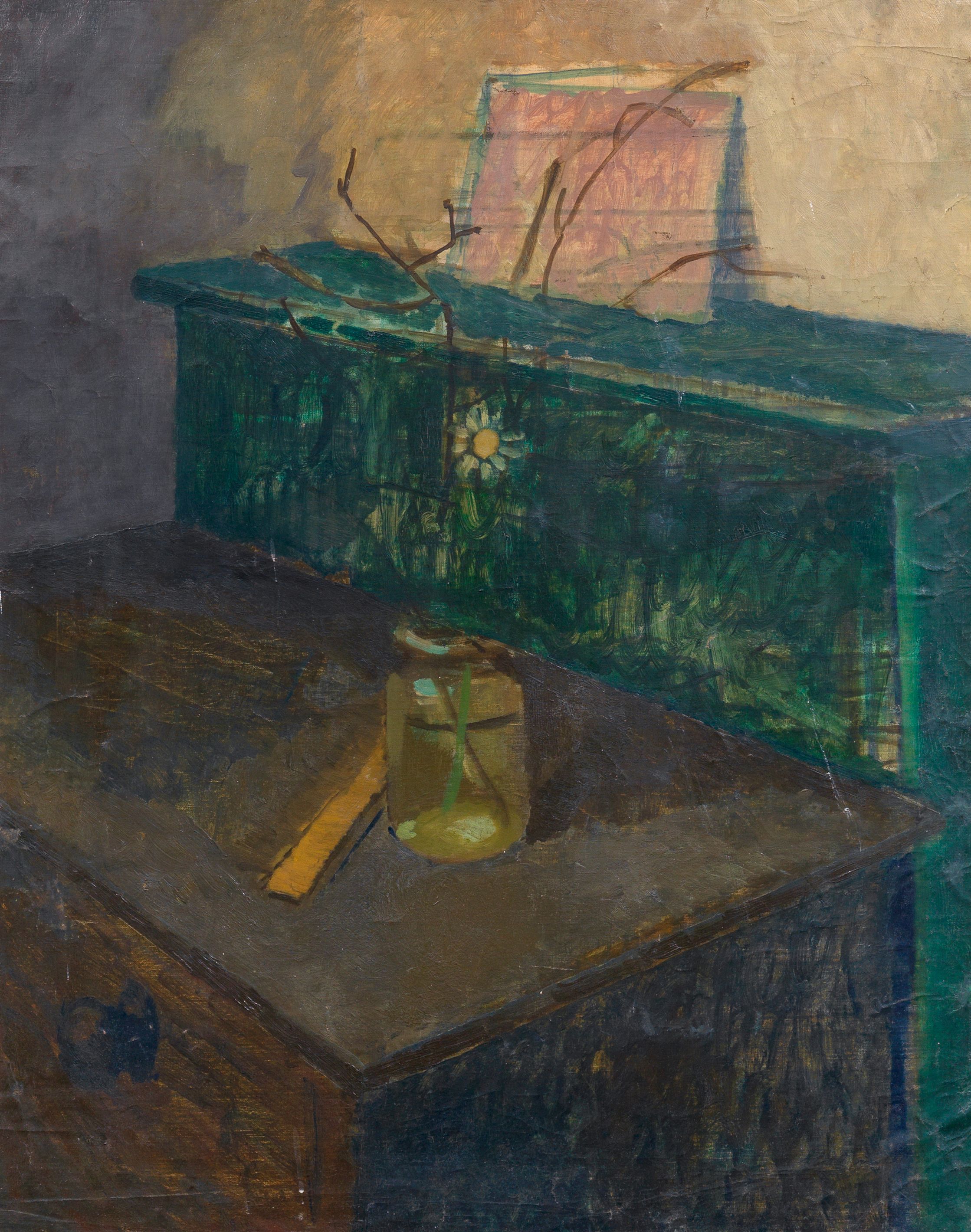 Bonhams : William Coldstream (British, 1906-1987) Still Life with Daisy ...
