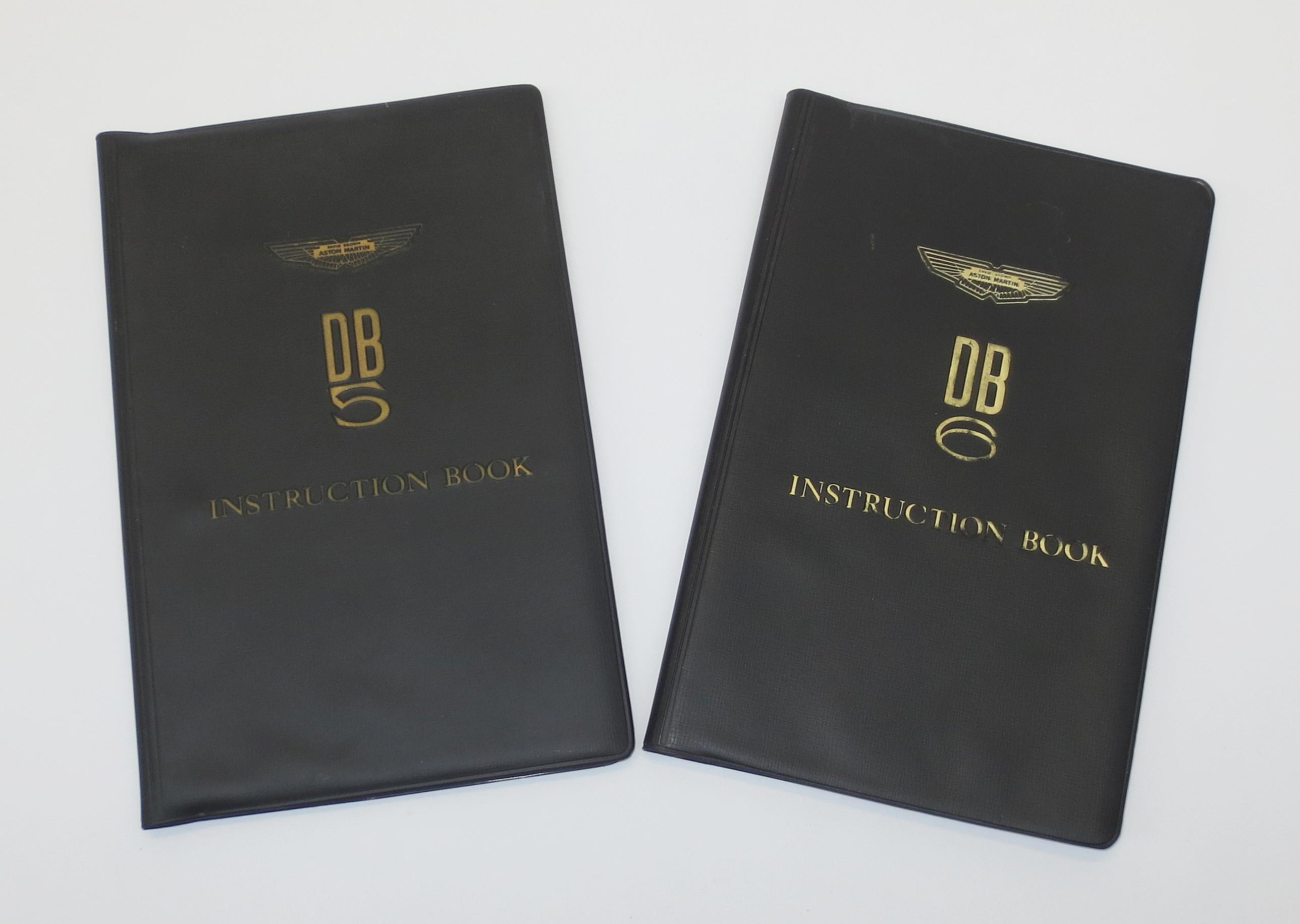 Bonhams Cars : Aston Martin DB5 and DB6 instruction books, ((2))