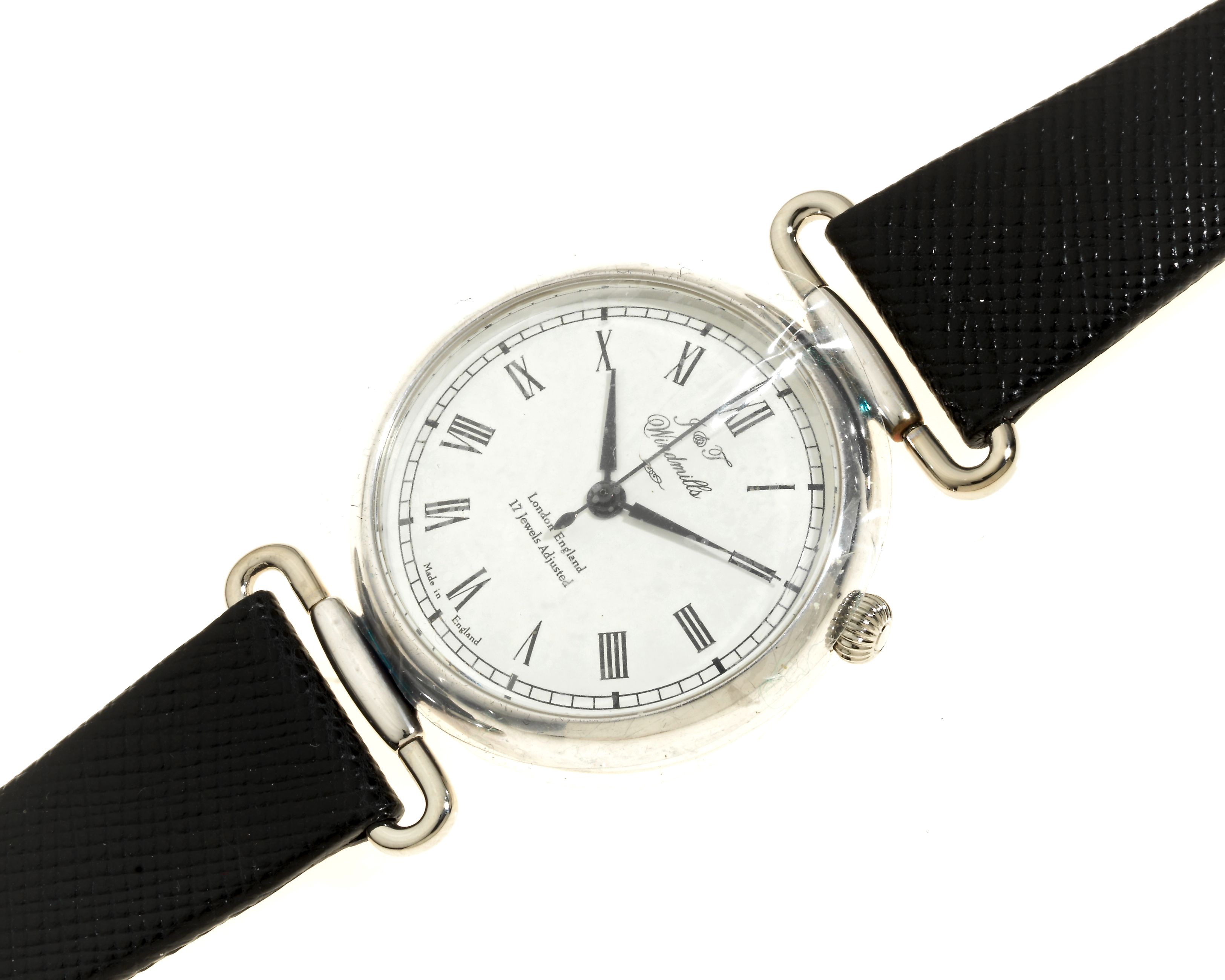 Bonhams : Joseph and Thomas Windmills. A silver midsize manual wind ...